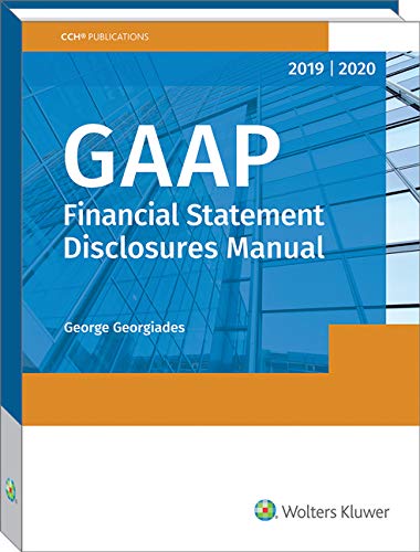 Buy GAAP Financial Statement Disclosures Manual 2019-2020 Book Online ...
