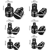 MFLABEL Impact Converter Adapter Socket Set 6-Piece,Converter Adapter ...