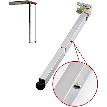 Amazon.com: JPENG Heavy Duty Bar Table Legs Folding Stainless Metal ...
