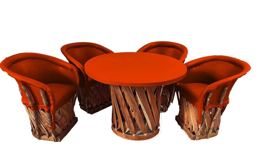 Amazon.com: Traditional Dining Room with Equipales Furniture handmade ...