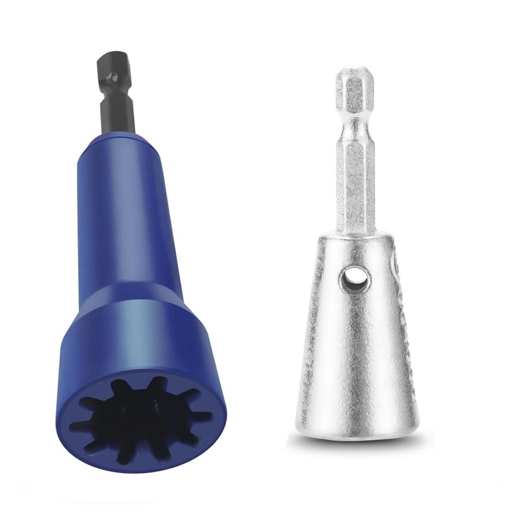 Wire Nut Twister Tool Set - 2pcs Wire Twisting Tools for Drill with ...