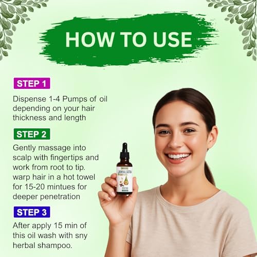 Inproveda Jamalgota Hair Growth Oil | Ayurvedic Hairs Growth Oil | With ...