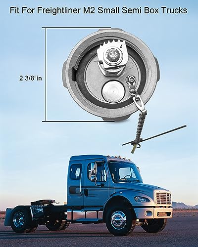 Snapklik.com : Locking Diesel Fuel Cap 2 3/8 Fit For Freightliner M2 ...