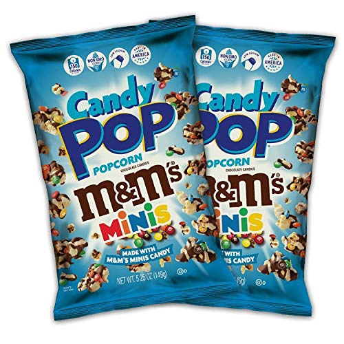 Amazon.com : Popcorn 2 x 149g (M&M Minis) : Grocery & Gourmet Food