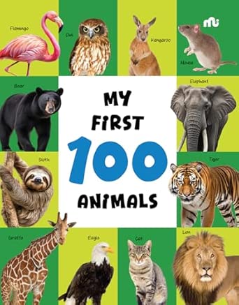 Buy My First 100 Animals Book Online at Low Prices in India | My First ...
