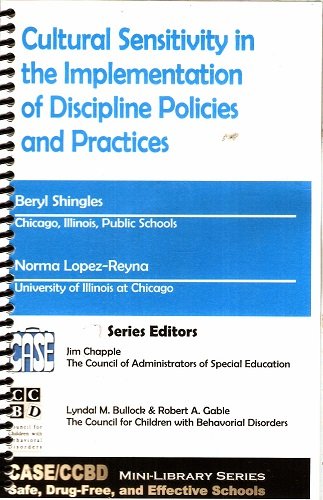 Cultural Sensitivity in the Implementation of Discipline Policies and ...
