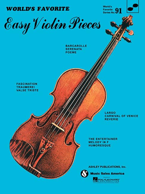 Amazon.com: Easy Violin Pieces: World's Favorite Series #91: ...
