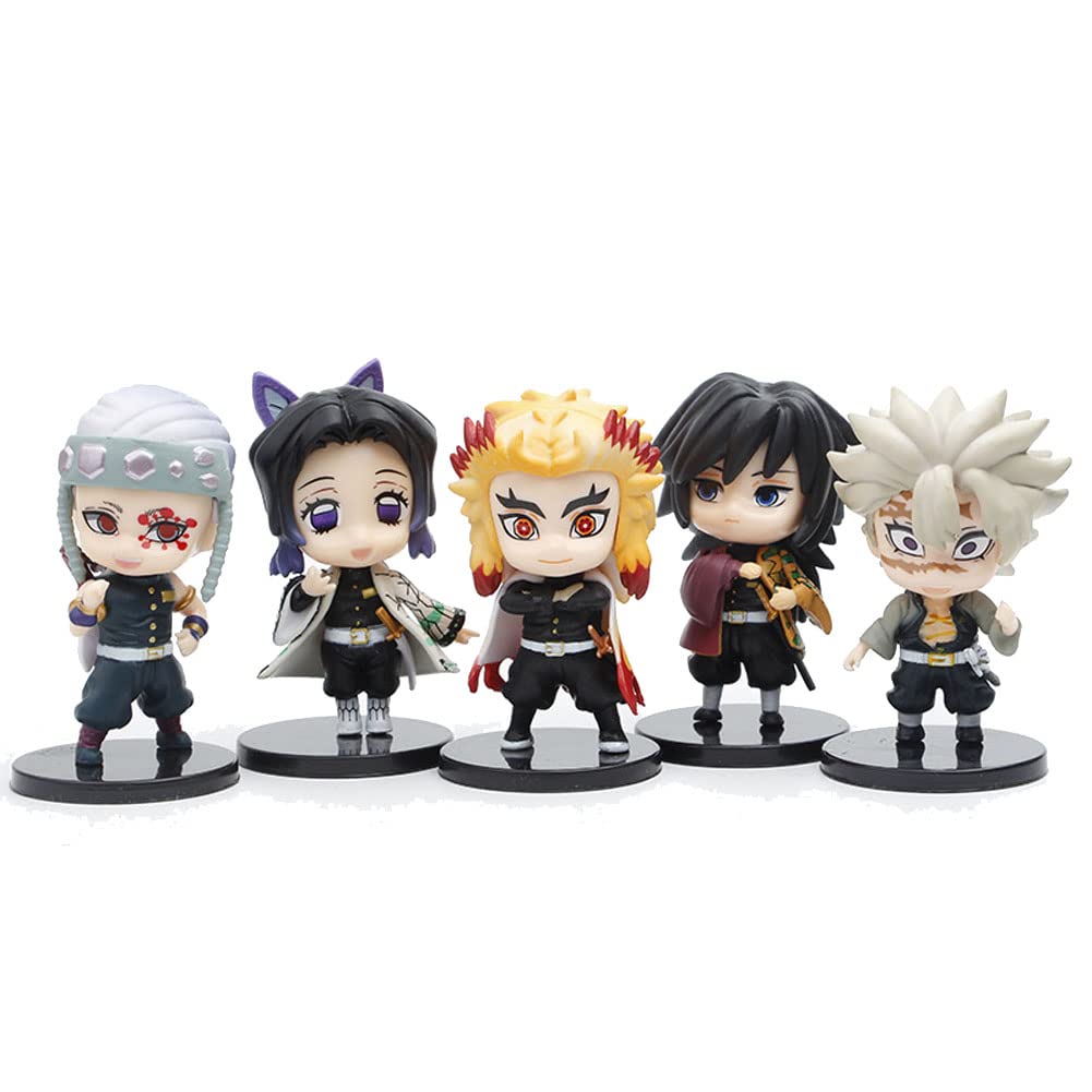 Anime Keychains Tanjiro Nezuko Zenitsu Figures Tanjiro Nezuko Zenitsu ...