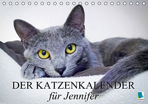 Amazon | Der Katzenkalender Fã R Jennifer Tisch | Calvendo | 輸入版カレンダー