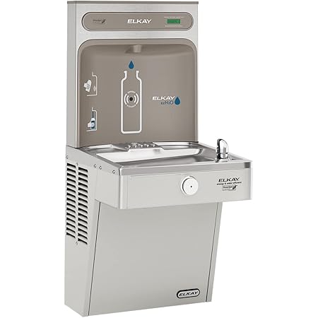Amazon.com: Elkay VRC8WSK EZH2O Vandal-Resistant Bottle Filling Station & Single Cooler, Non ...