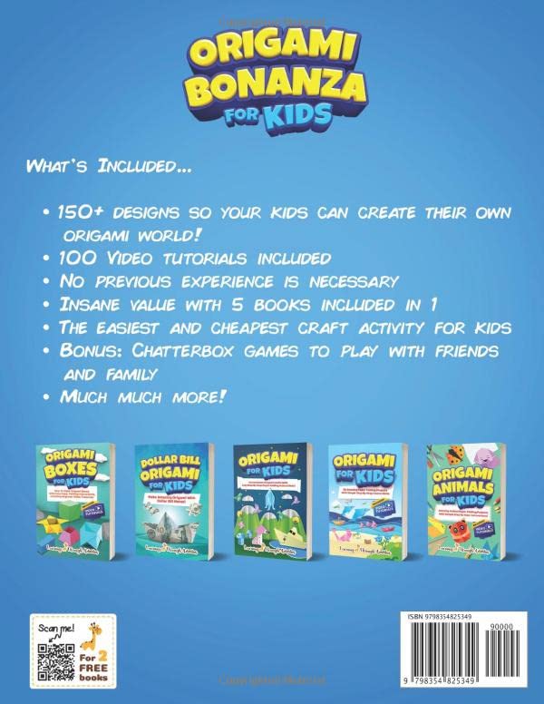 Snapklik.com : Origami Bonanza For Kids: Value Edition: 150+ Easy Paper ...