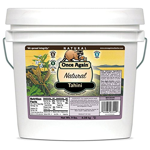 Amazon.com : Once Again Sesame Tahini Roasted - 9 LB : Sesame Seeds ...