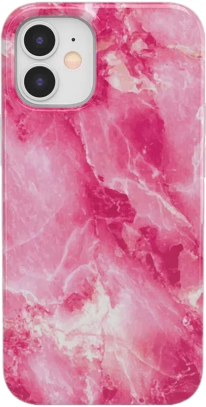 Snapklik.com : iPhone 12 Mini Case Pretty In Pink Hot Pink Marble Case ...