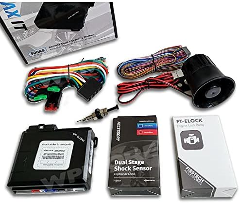 Amazon.com: Firstech Max It 900AS Vehicle Remote Start + Security ...