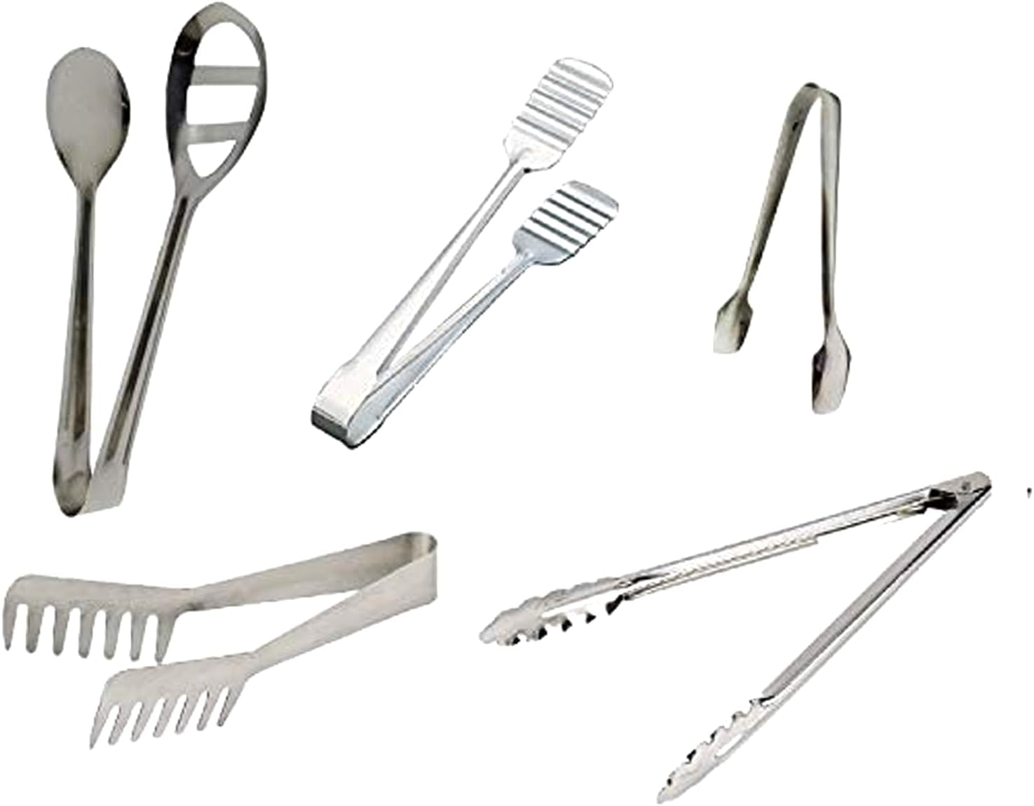 Dynore Stainless Steel Ice Tong, Ice Picker for Bar and Home : Amazon ...