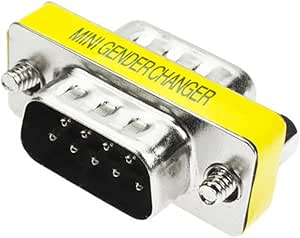 Amazon.com: RUITEXUN DB9 Serial Port 9 Pin Male to Male Mini Gender ...