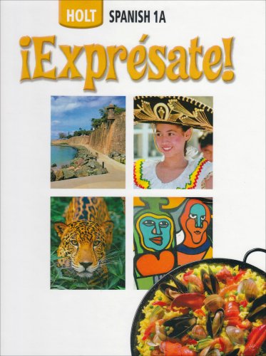 Amazon.com: Expresate, Spanish Student Edition, Level 1A (¡Exprésate ...