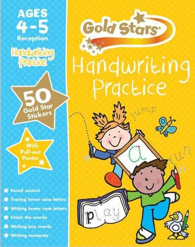 Gold Stars Handwriting Practice Ages 4-5 (Preschool Workbook ...