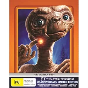 Amazon.com: E.T. The Extra-Terrestrial: 40th Anniversary - Limited All-Region UHD : Universal ...