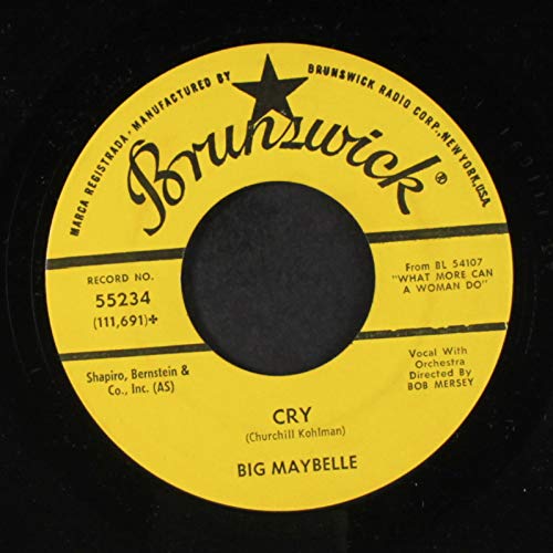 BIG MAYBELLE - cry / candy - Amazon.com Music