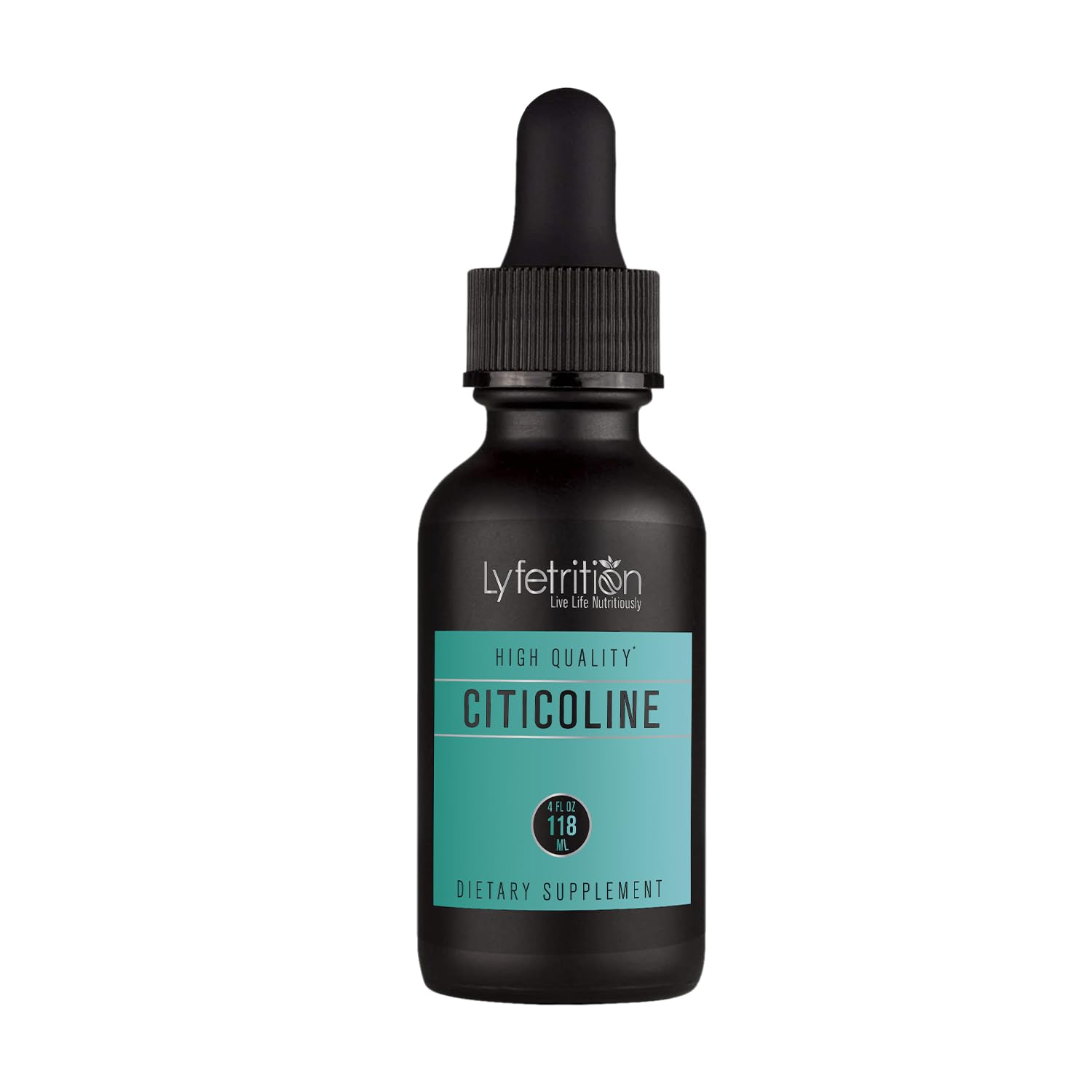 Amazon.com: Lyfetrition Citicoline Liquid Drops 536 mg, 4 Oz Liquid ...