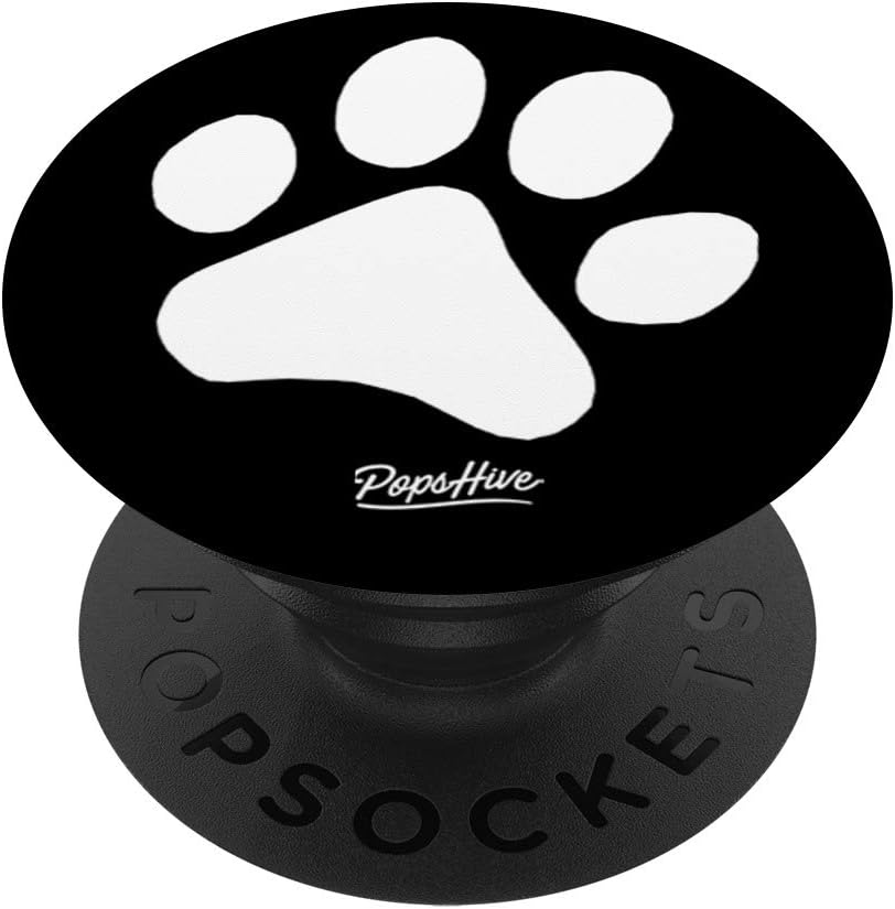 Amazon.com: Dog Paw Cat Paw Dog Lover Cat Lover Animal Paw Pop Socket ...