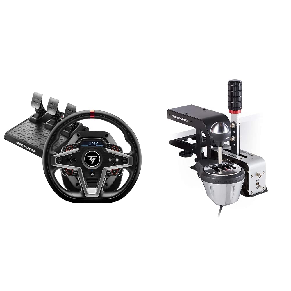 Amazon | 【国内正規品】Thrustmaster スラストマスター レーシングコントローラー T248 PS+TM Racing ...
