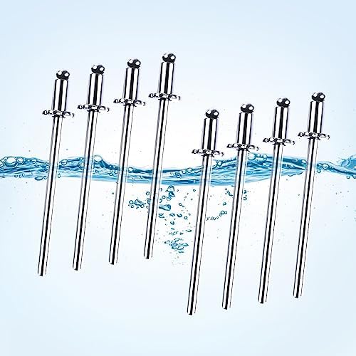 Amazon.com: 2 Pairs NOS Dash Rosette Rivets Stainless Steel Fit for ...