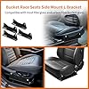 Amazon.com: Yuleimy Universal Bucket Seat Mounting Bracket Kit (2-Pack ...