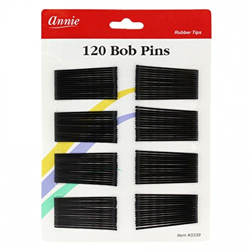 Amazon.com : Annie Bob Pins 2" 120Ct Black : Beauty & Personal Care