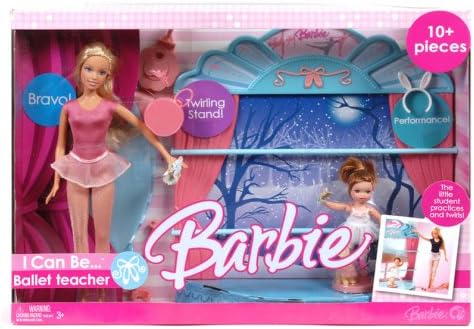 Barbie Ballet Teacher Playset : Amazon.co.uk: Toys & Games
