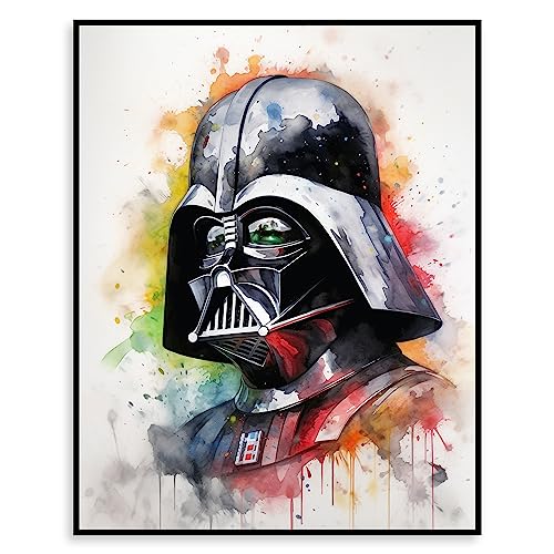 Amazon.com: Star Wars Watercolor Art Print - Premium Giclee Fine Art ...