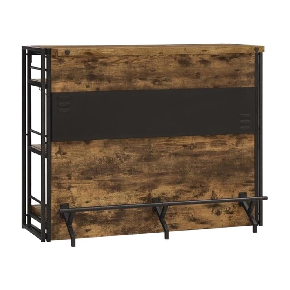 Amazon.com: Stonecroft Eldridge Industrial Bar Unit in Antique Nutmeg ...