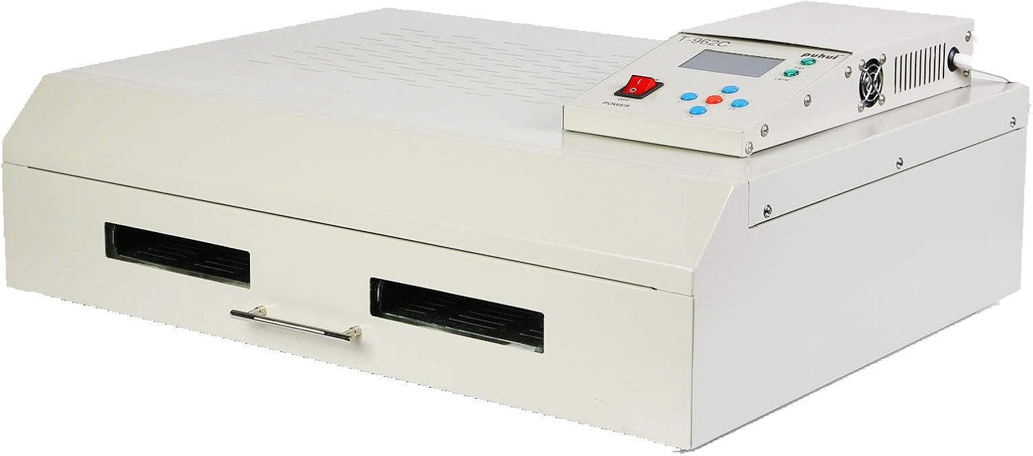 Amazon.com: Reflow Oven, 800W T962 Automatic Reflow Soldering Machine ...
