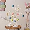 Amazon.com: Easter Decor - Easter Decorations, 23.6" Lighted Birch Tree ...