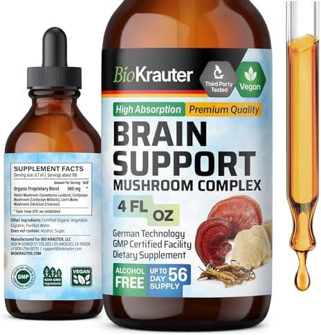 Amazon.com: Lions Mane Supplement - Daily Mushroom Supplement for ...