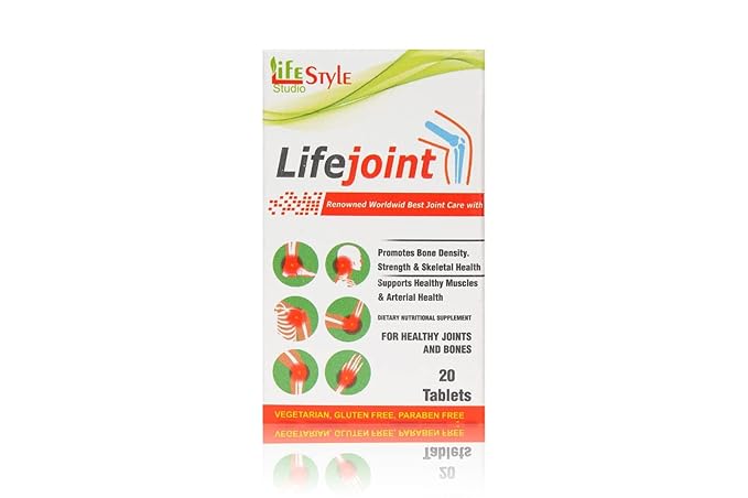 LIFE STYLE STUDIO Life Joint For Healthy Joints and Bones- 20 Tablets ...