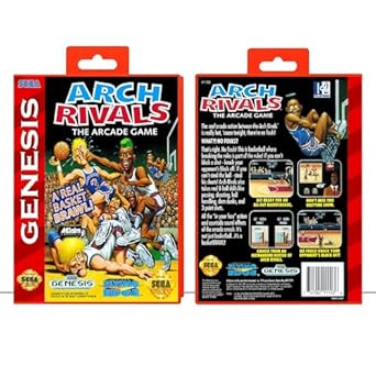 Amazon.com: Arch Rivals: The Arcade Game | (SGR) Sega Genesis - Game ...