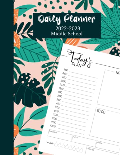 『Daily Planner 2022-2023 Middle School: An Academic Year Lesson Plan ...
