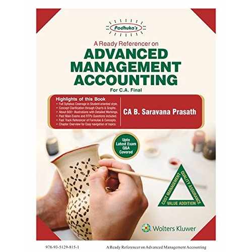 Buy Advanced Management Accounting Book Online at Low Prices in India ...