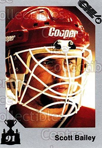 Amazon.com: (CI) Scott Bailey Hockey Card 1991 7th Inning Sketch ...