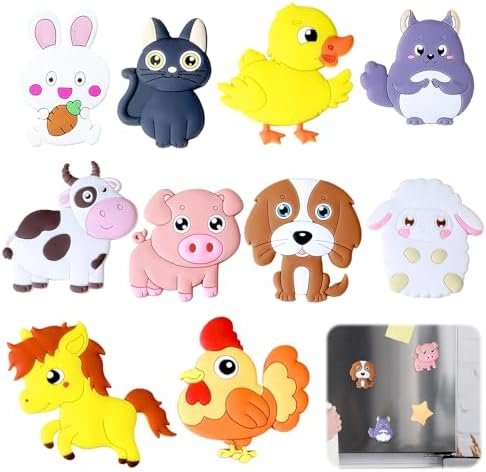 Children's Magnets Set, Animal Magnets for Children, Educational Toy ...