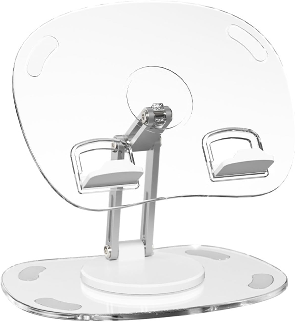 Amazon.com: XIYIASUN Acrylic Tablet Stand for Desk,360° Rotating Mobile ...