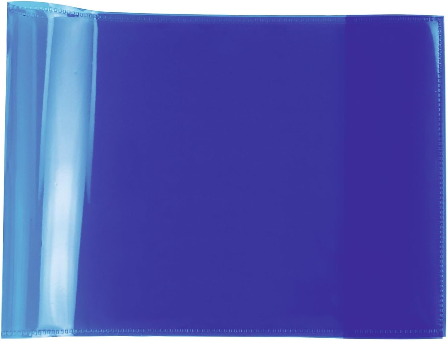 Herma Heftumschlag DIN A5 quer, Kunststoff, 2 blau + 2 rot, gedeckt mit ...