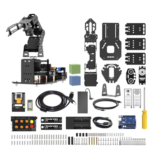 Robotic Arm With Arduino Uno 5dofaxis Wireless Control Ai Smart Robot Arm