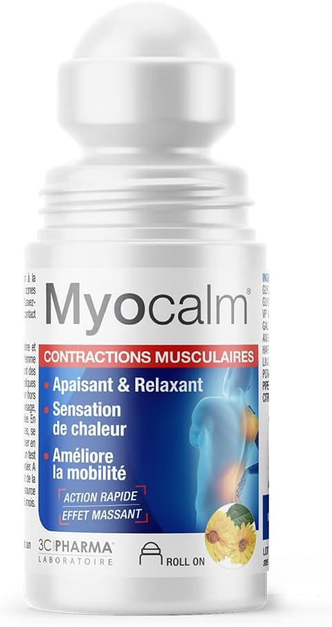 3C Pharma Myocalm Muscle Contractions Roll-On 50ml – BigaMart