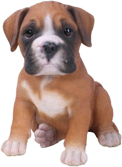Amazon.com: Hi-Line Gift Ltd Sitting Boxer Dog Statue : Patio, Lawn ...