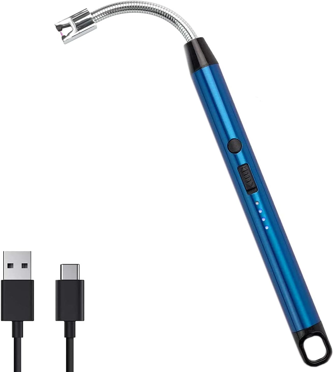 Candle Lighter, ibforcty Upgraded USB Charging Arc Lighter with 360 ...