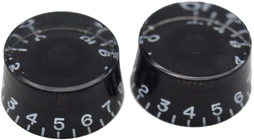 Amazon.com: Dopro 2pcs USA(Imperial) LP Guitar Speed Dial Knobs 24 Fine Splines Control Knobs ...
