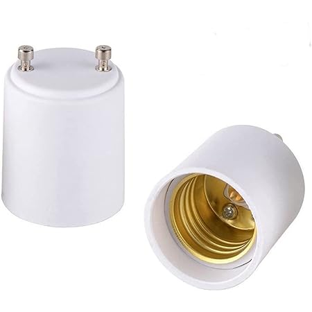 Onite GU24 to E27 E26 Adapter for LED Bulb, GU24 to Medium Base ...